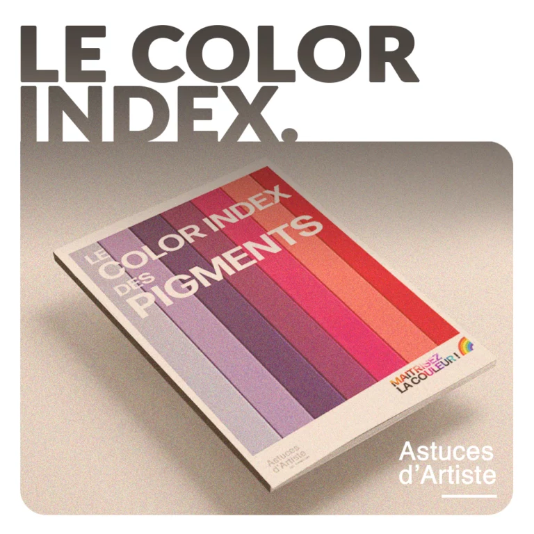 Le Color-Index des pigments pour Beaux-Arts. | Astuces d'Artiste