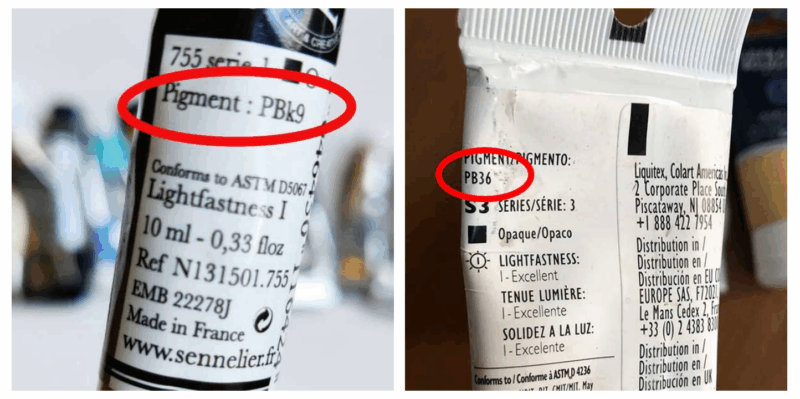 Le Color-Index des pigments pour Beaux-Arts. | Astuces dArtiste